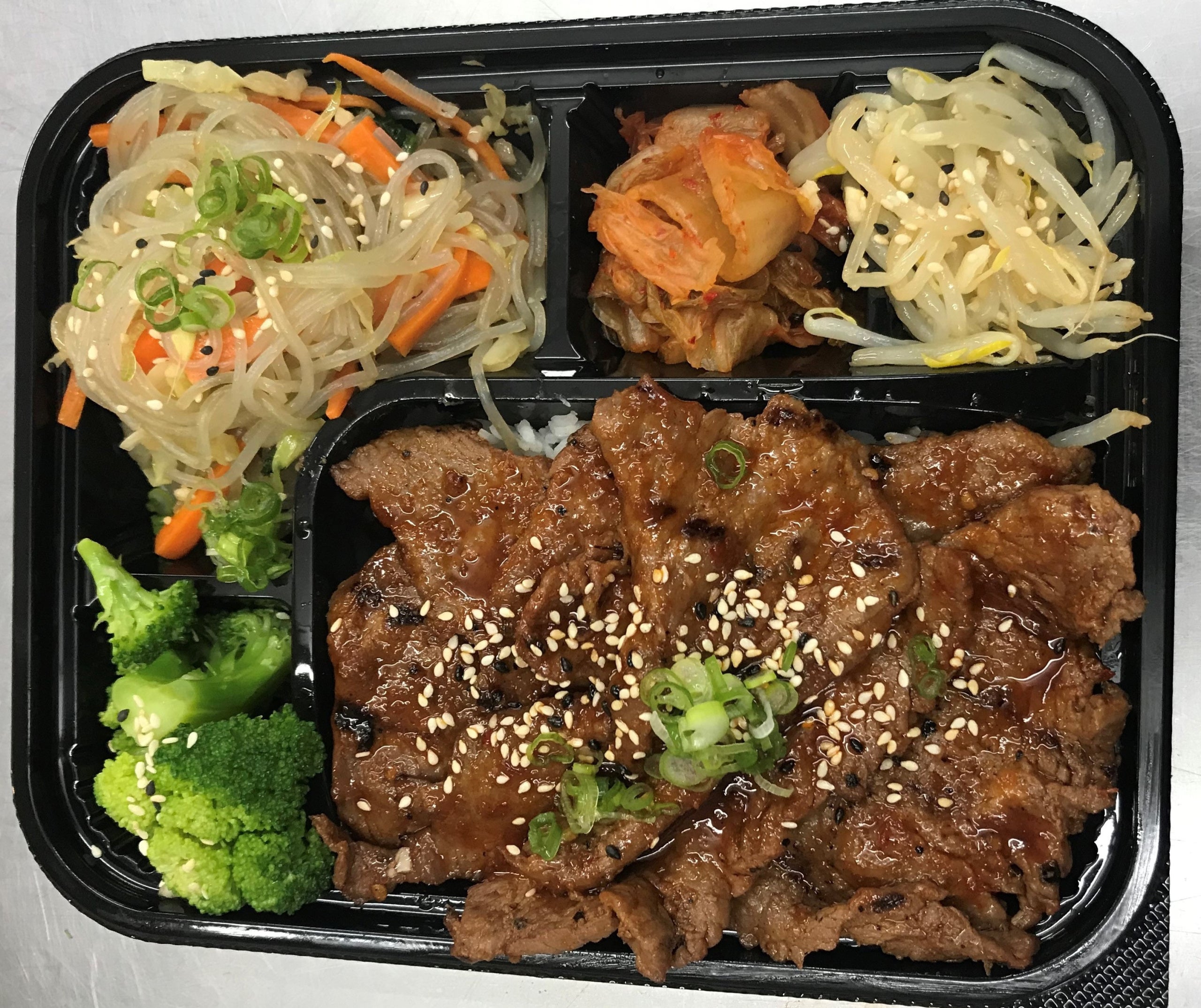Beef Bulgogi Bento Box Kpot